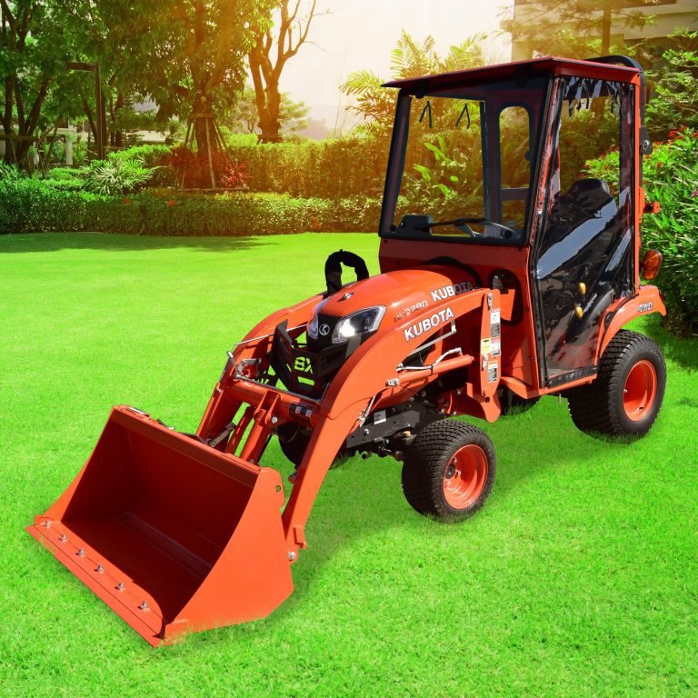 Advantage Cab with A/C for Kubota BX80 - Curtis Industries