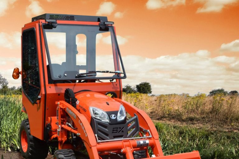Advantage Cab with A/C for Kubota BX80 - Curtis Industries
