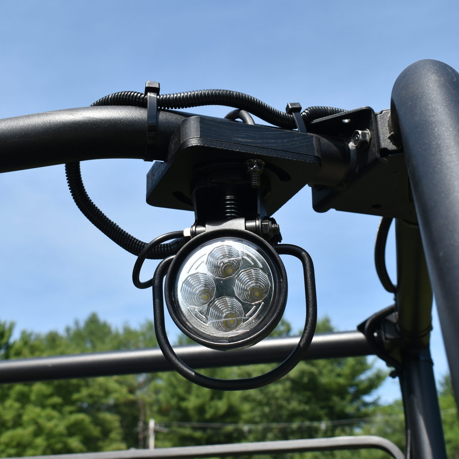 Round Directional ROPS-Mount Work Lights - Curtis Industries